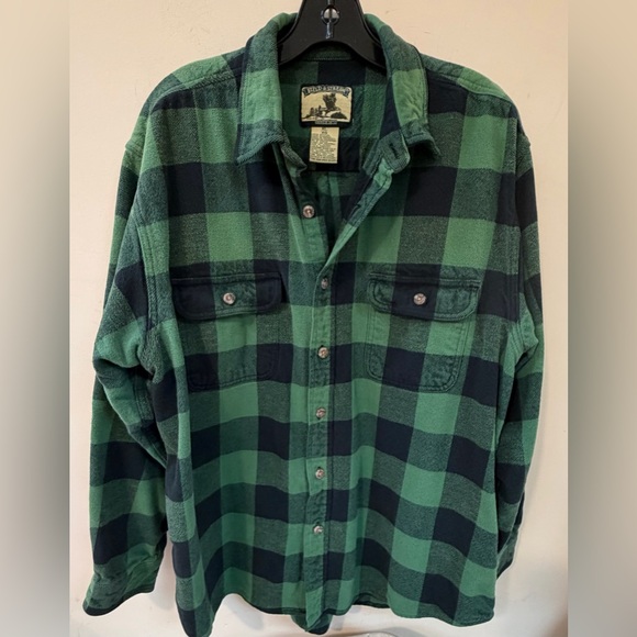 Field & Stream | Shirts | Vintage Field Stream Mens Green And Black ...